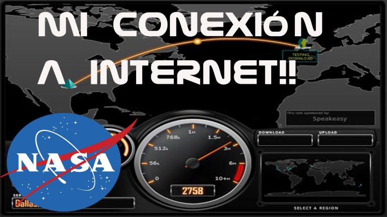 A que velocidad va el internet de la nasa [2025]